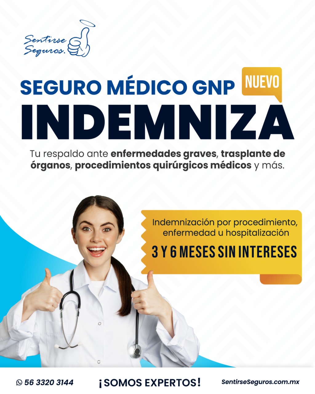 Seguro Médico GNP - Sentirse Seguros
